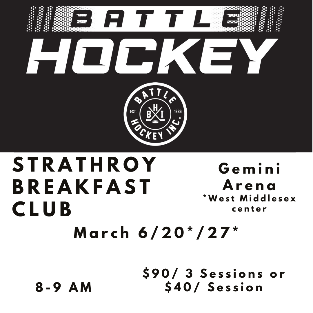 Upcoming Skates — Battle Hockey Inc.