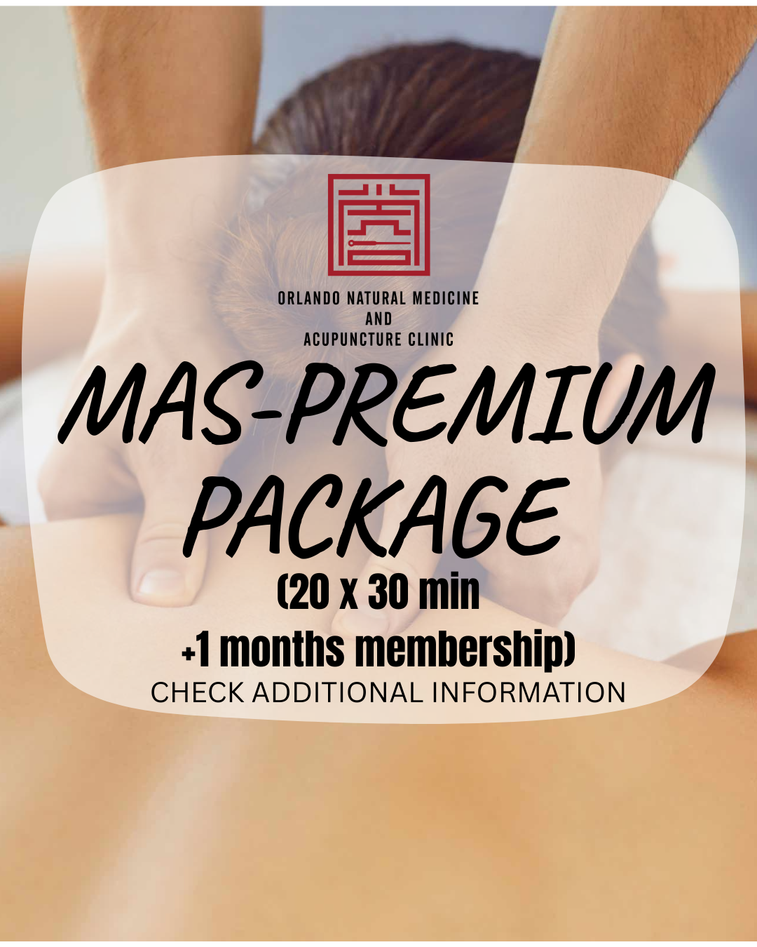 Mas-Signature (Massage Therapy) Package (30 min x 40 sessions ...