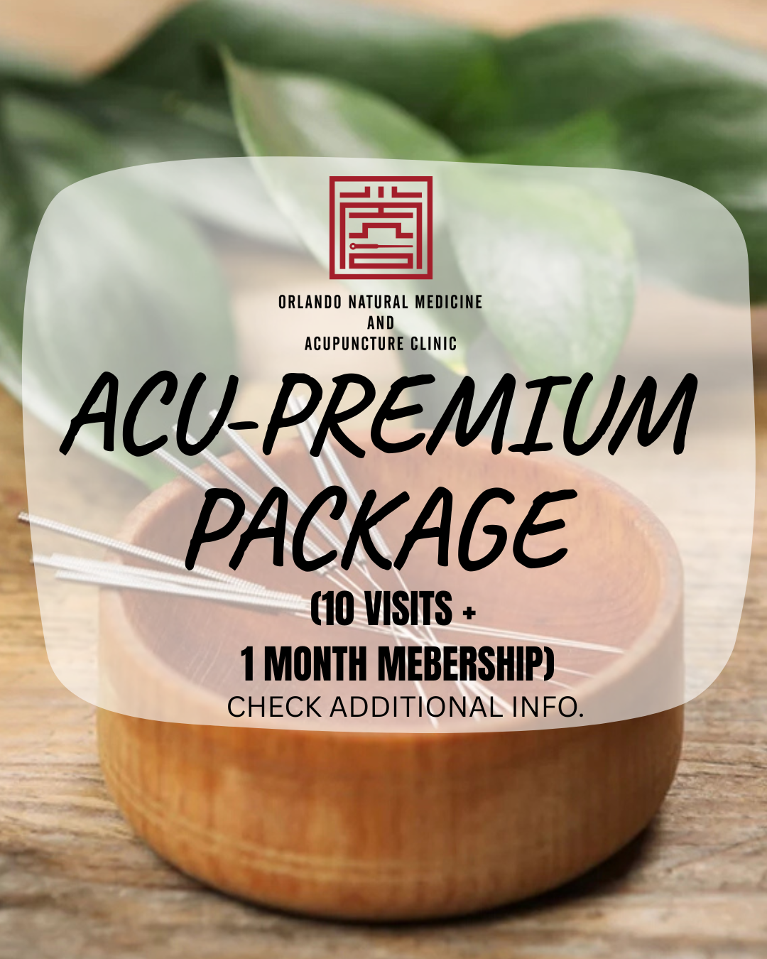 Acu-Elite Package (5 Sessions) — Orlando Natural Medicine and ...