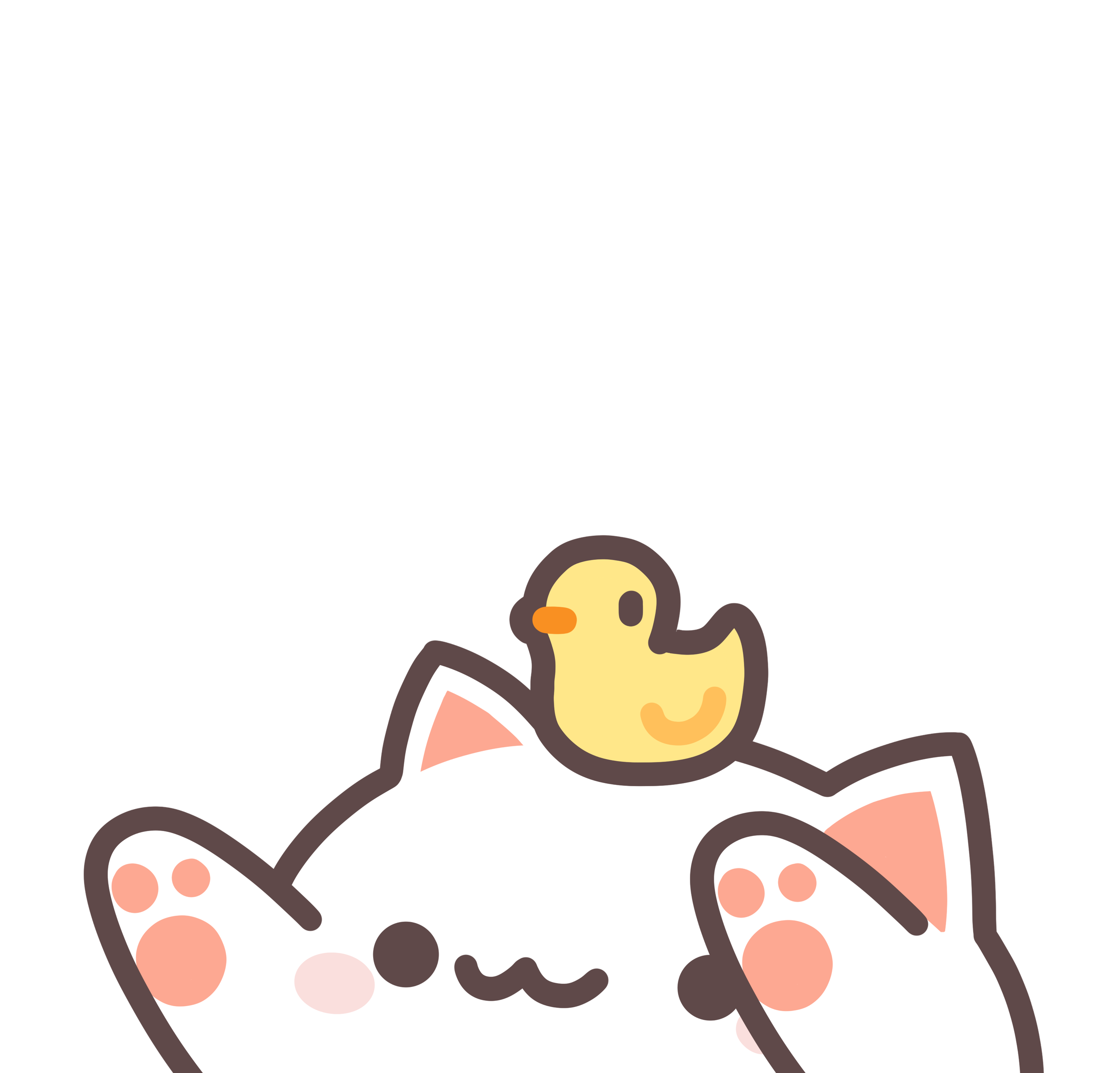 Bongo Cat — Neon Flores