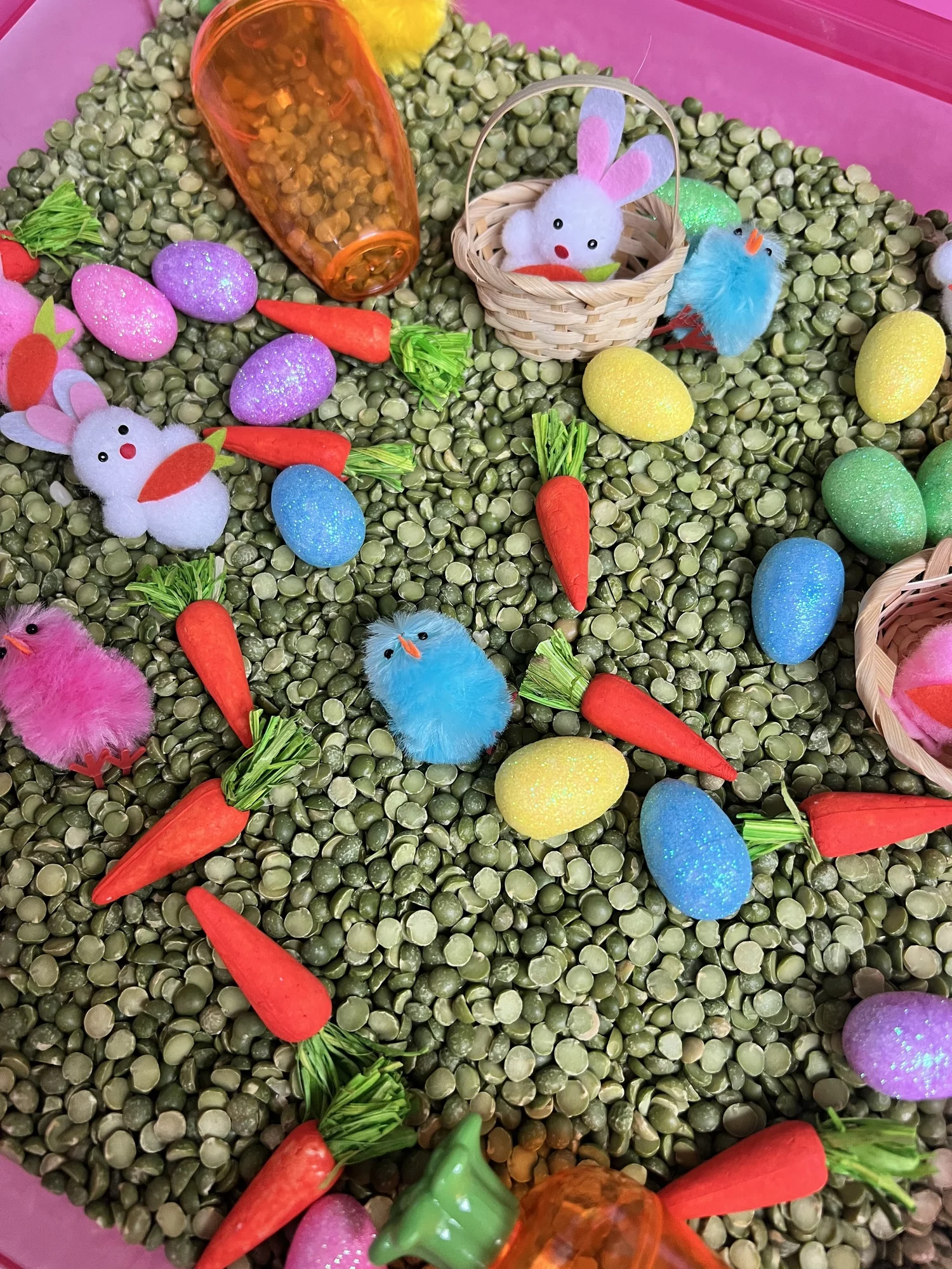 Spring Sensory Bins and how to store them — Red Rose Speechies