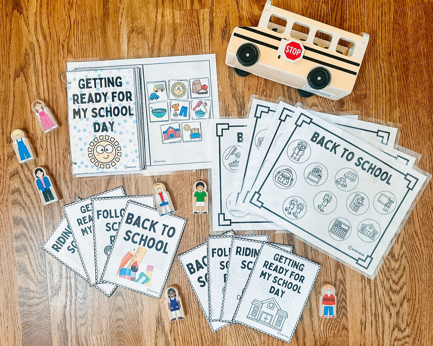 Back To School Speech Language Activities — Red Rose Speechies