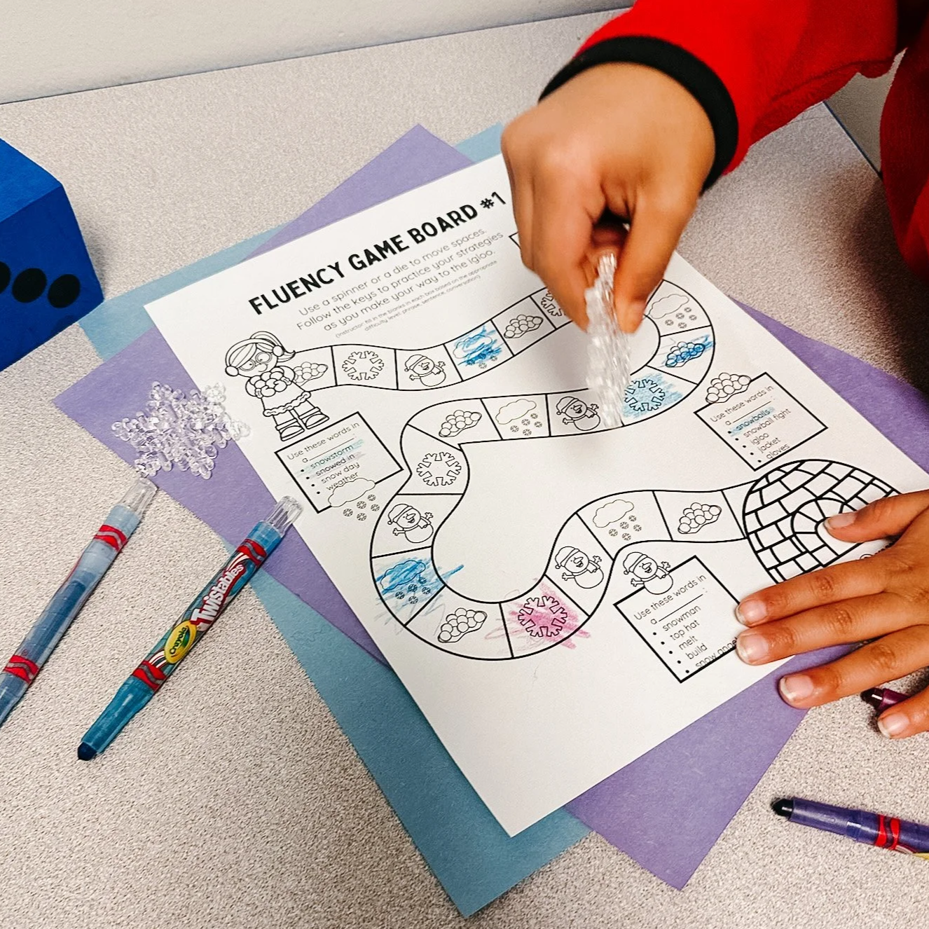 Winter Speech Therapy Ideas — Red Rose Speechies