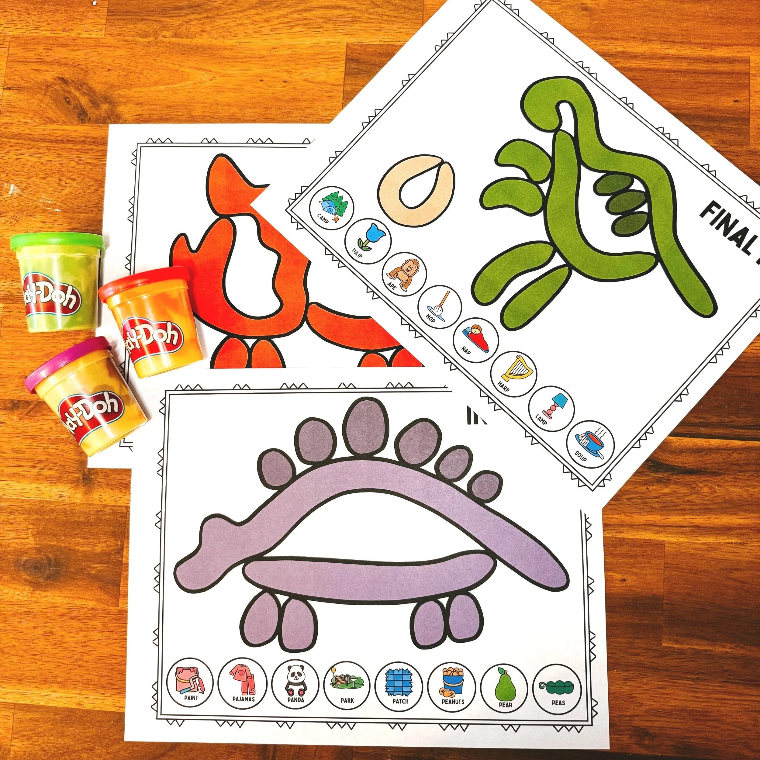 Dinosaur Speech Therapy Lesson Plan + Freebies — Red Rose Speechies