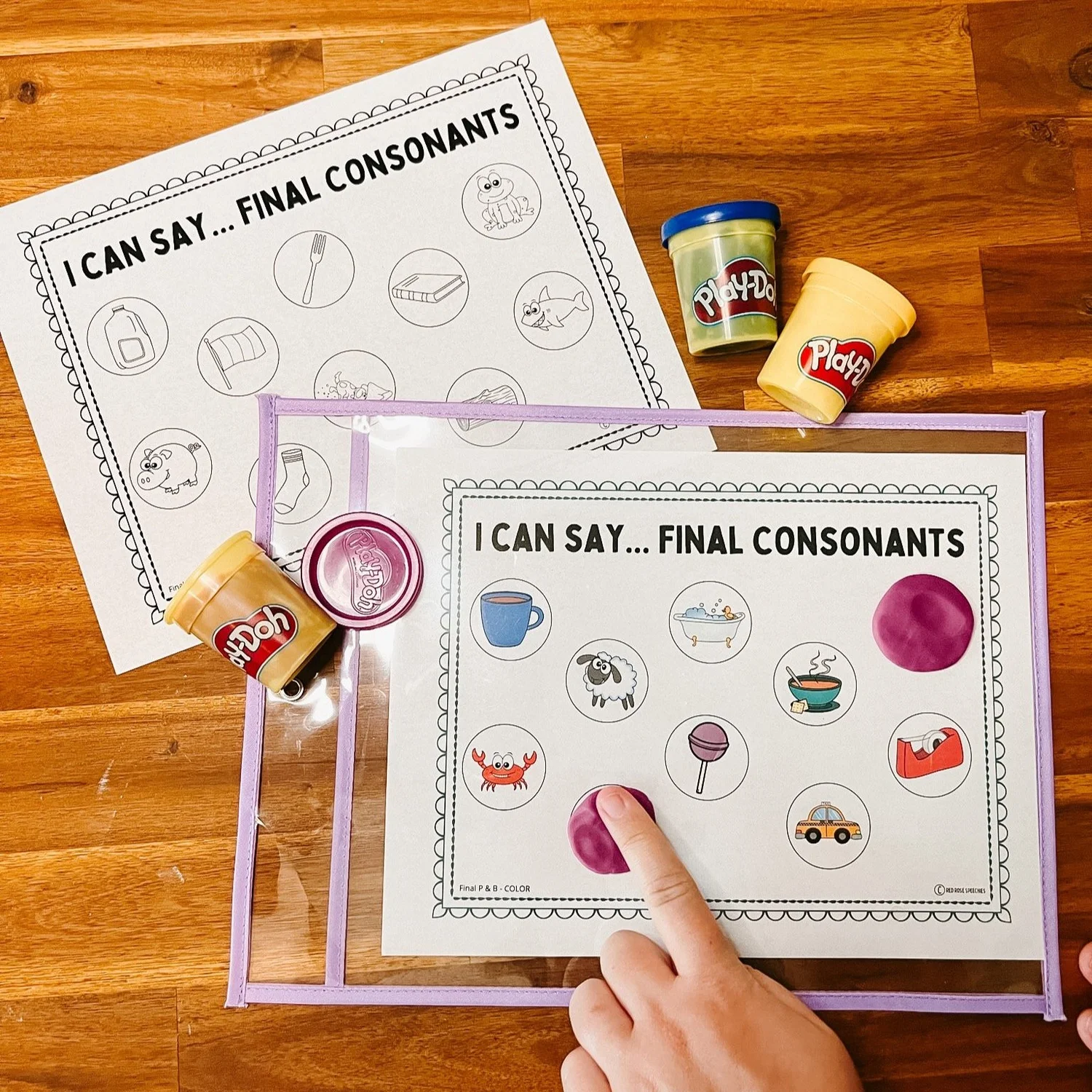 Eliminate Final Consonant Deletion: 10+ Activities — Red Rose Speechies