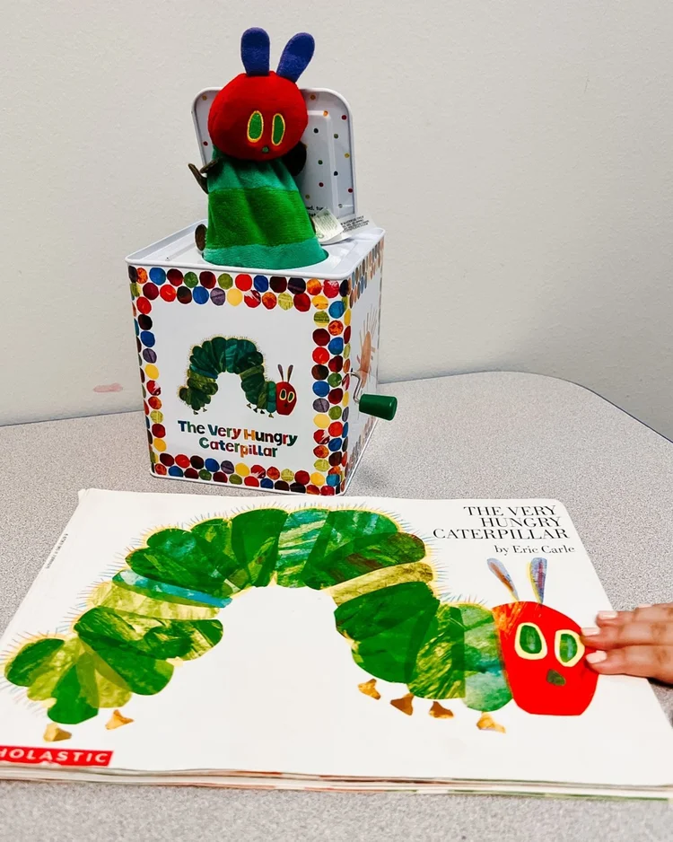 Hungry Caterpillar Book-Inspired Speech Therapy — Red Rose Speechies