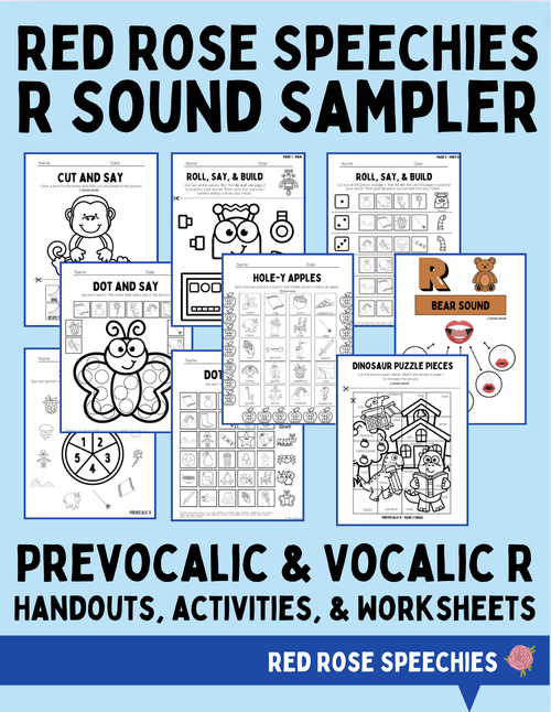 10 Effective Tips for Eliciting the /r/ Sound in Speech Therapy — Red ...