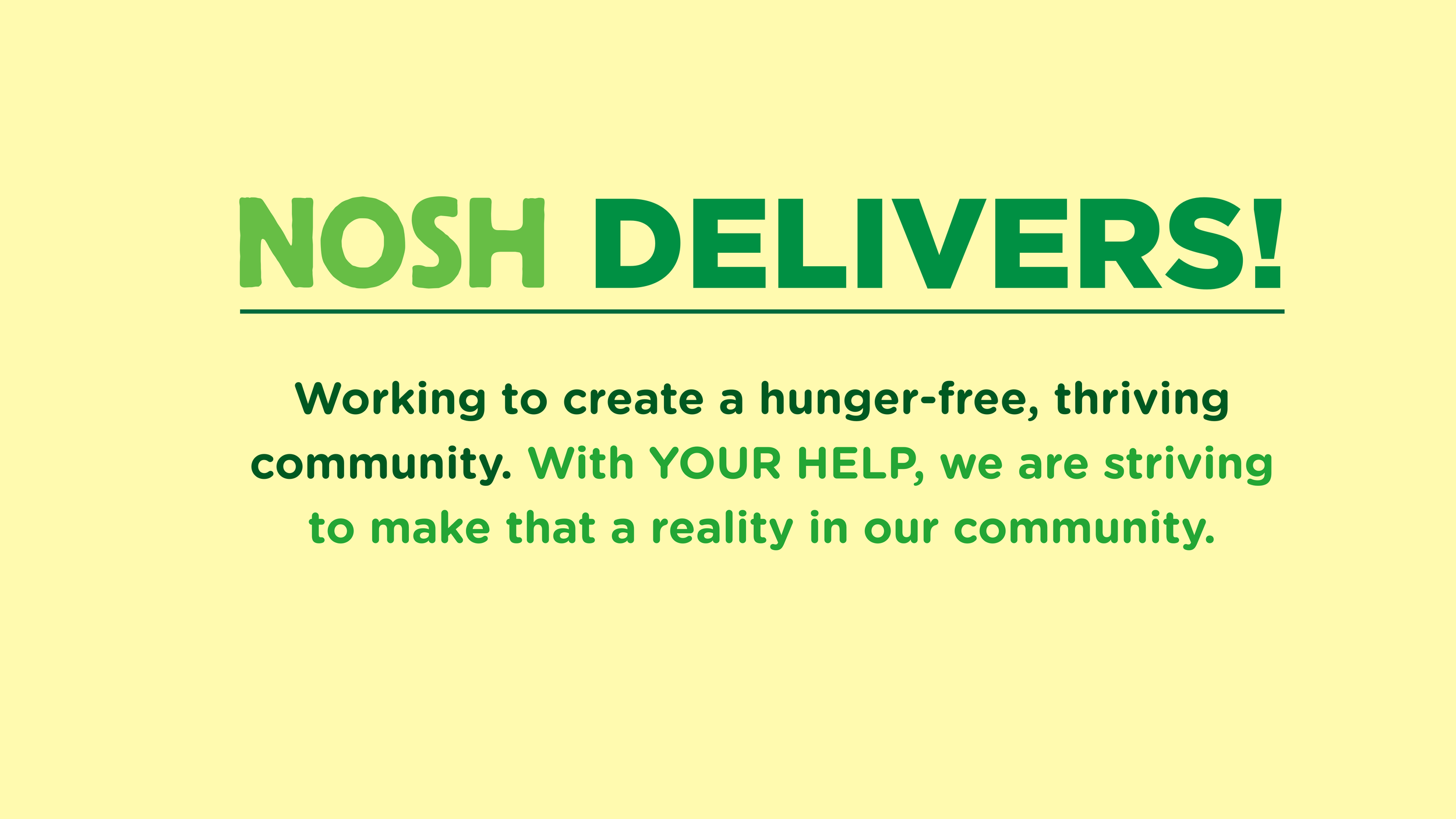 NOSH Delivers, Inc.