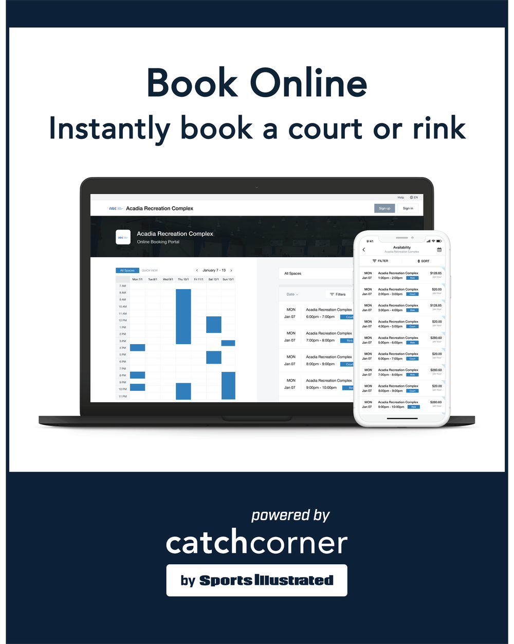 CatchCorner | Acadia Recreation Complex