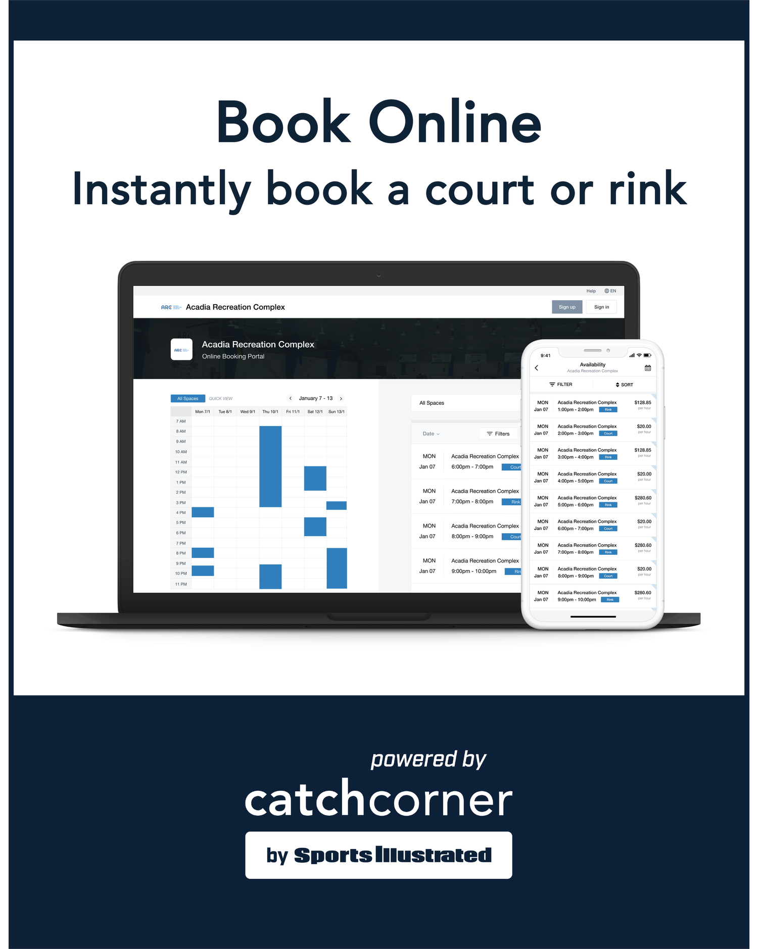 CatchCorner | Acadia Recreation Complex