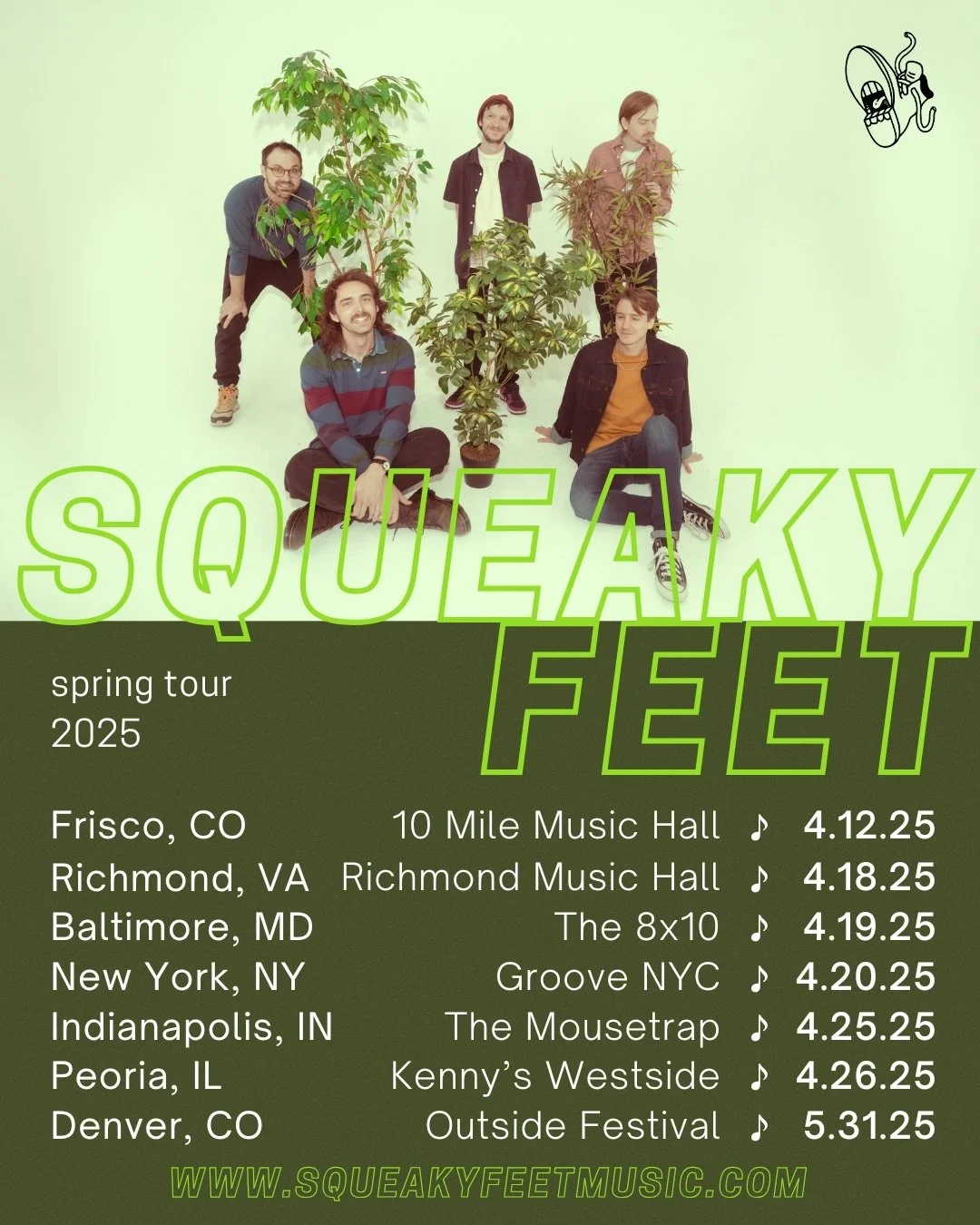 Squeaky Feet - Official Site