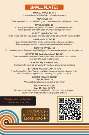 Food — The Saturn Lounge