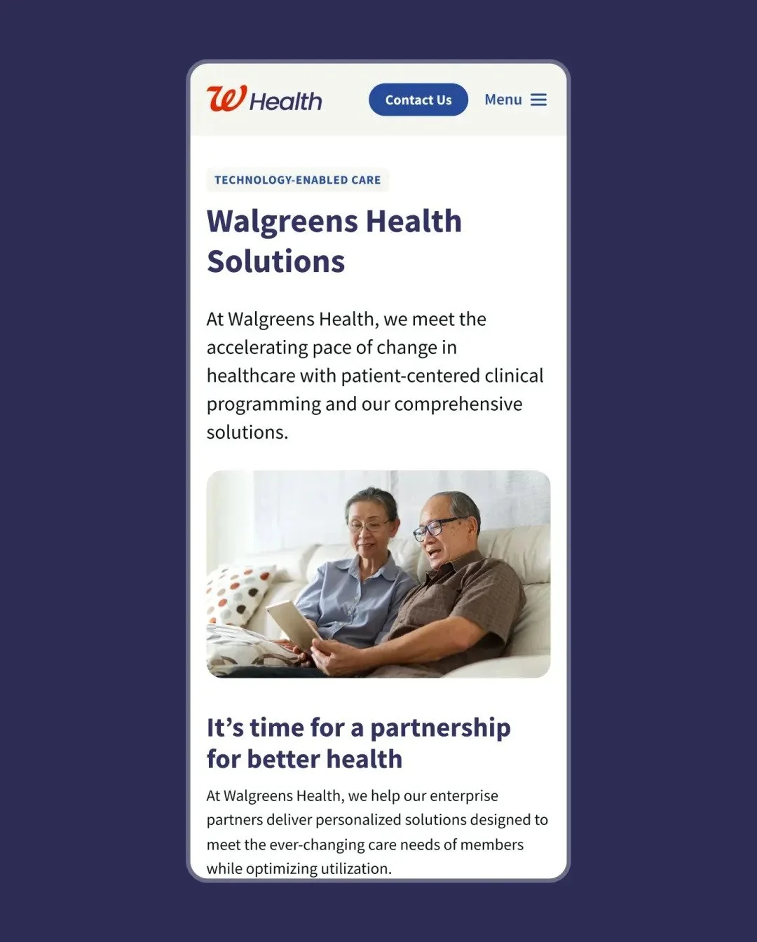 Walgreens Health — Alex Terry