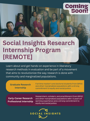 Research Internship — Social Insights Research