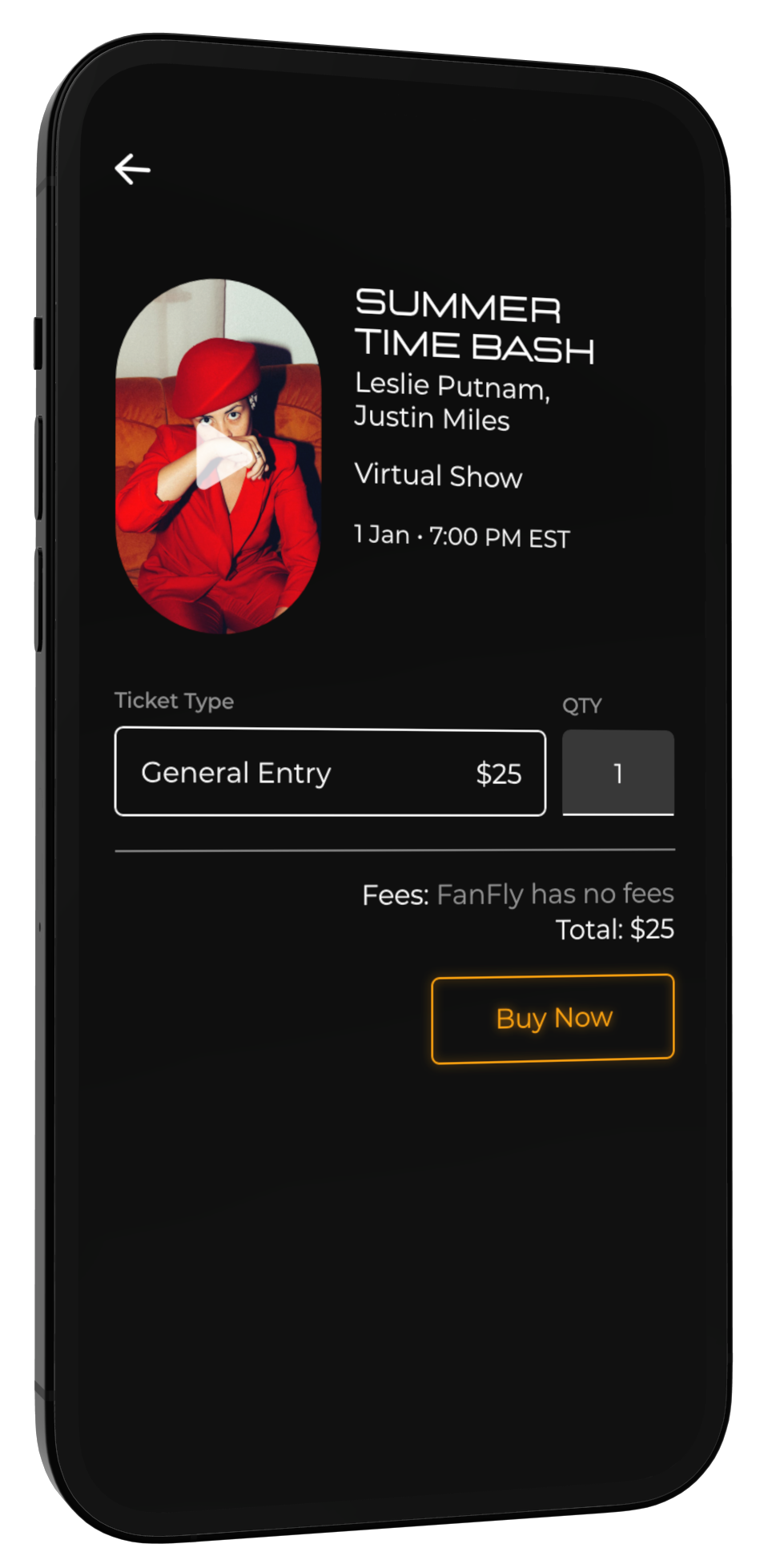 Fanfly - Mobile Platform for Virtual Live Shows