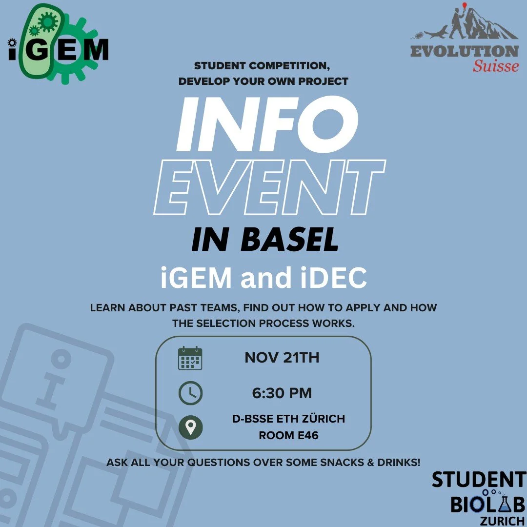 IGEM Overview — Student Biolab Zurich