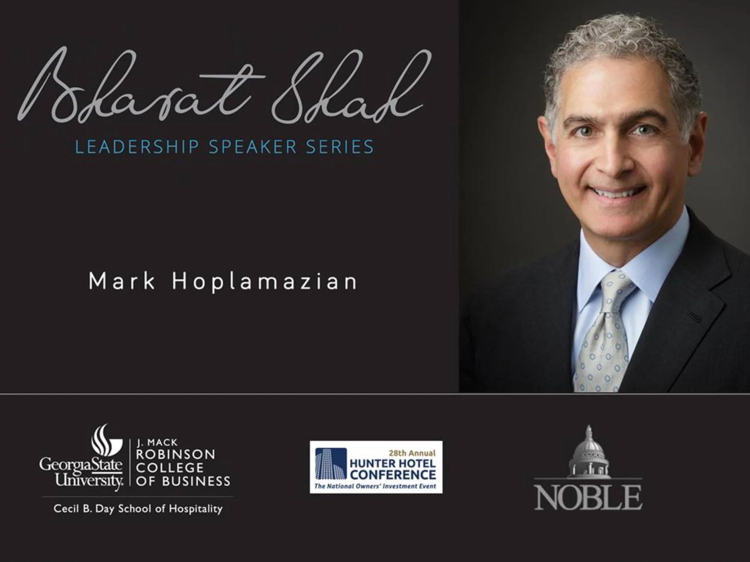 Mark Hoplamazian — Bharat Shah Leadership Speaker Series :: The Bharat ...