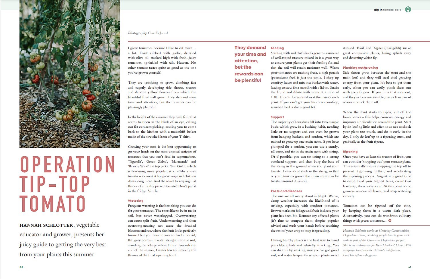 Bloom Magazine, Issue 3 — Camilla Jørvad