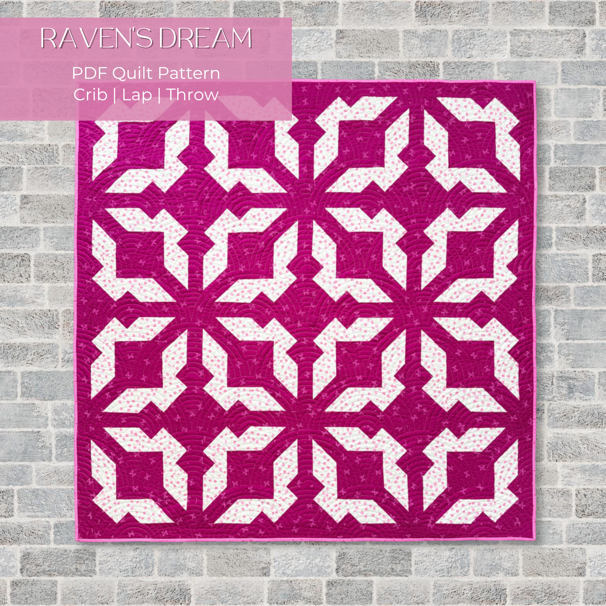 Raven's Dream Quilt Pattern — A Piece of Quiet Quilts