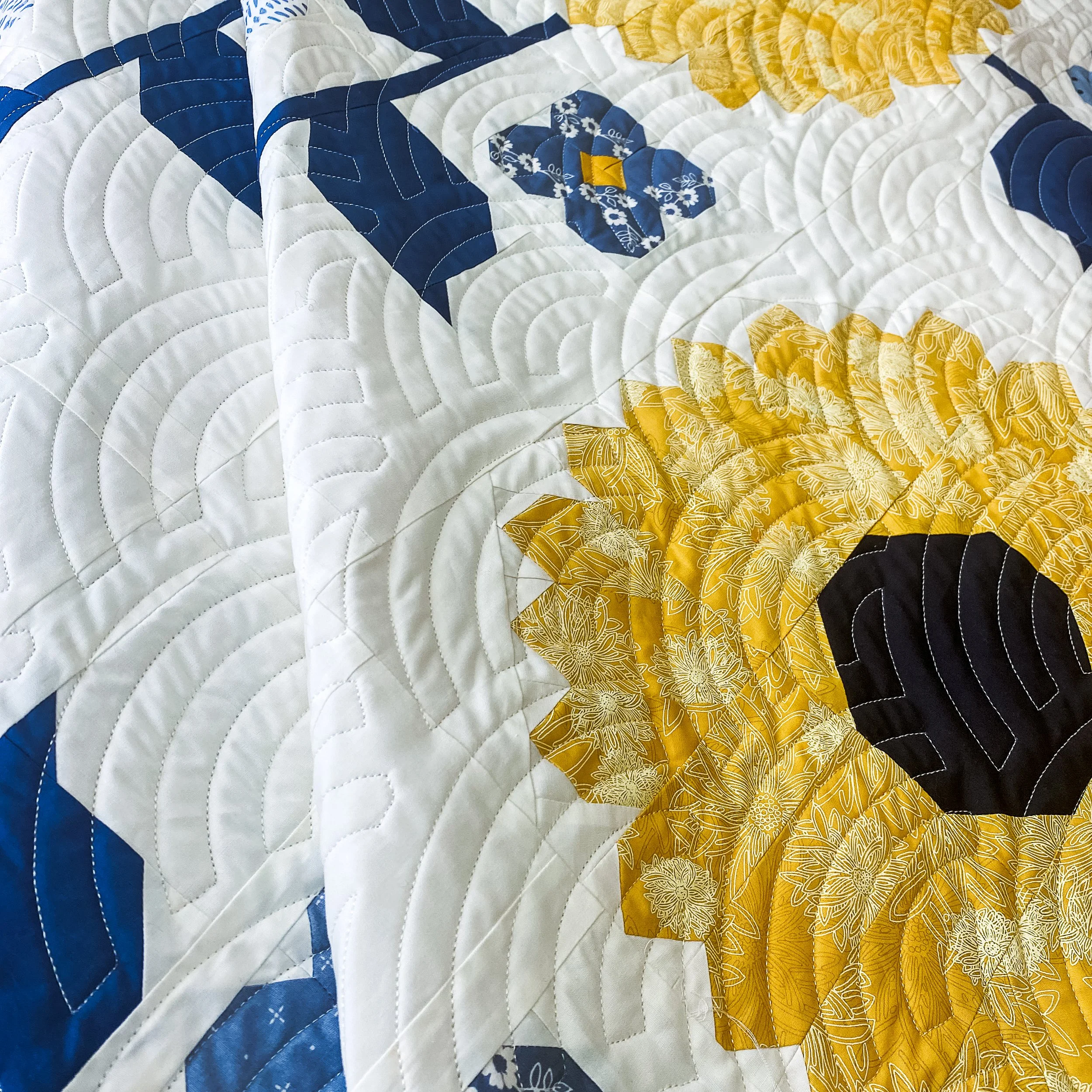 Easy Peasy Baptist Fan — A Piece of Quiet Quilts