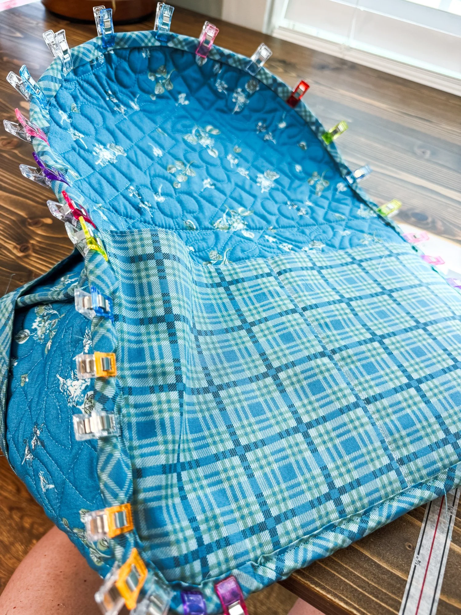 The Quilted Archie Backpack — A Piece of Quiet Quilts