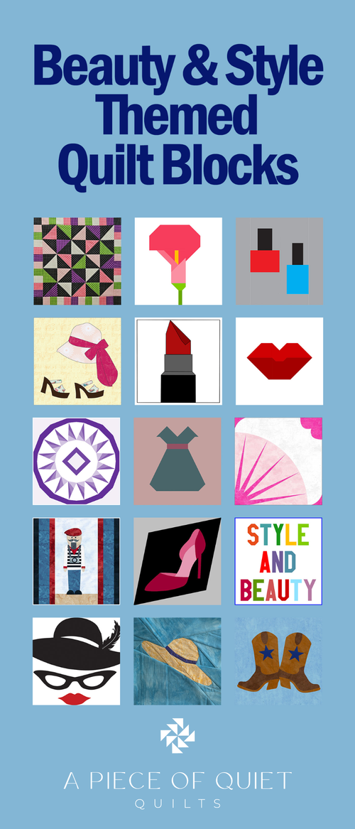 Free Quilt Block – Party Dress PDF Pattern — A Piece of Quiet Quilts