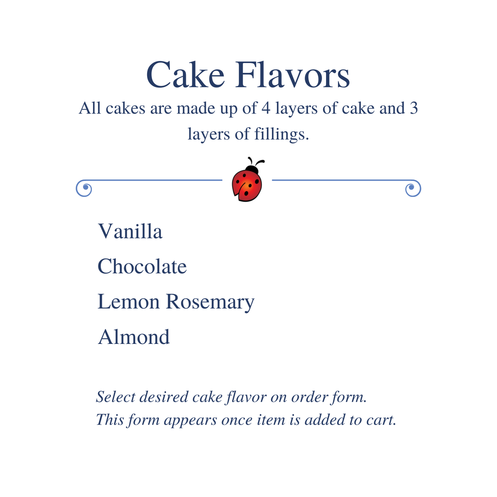 Two-Tier Classic Cake — Bella e Dolce Cakes