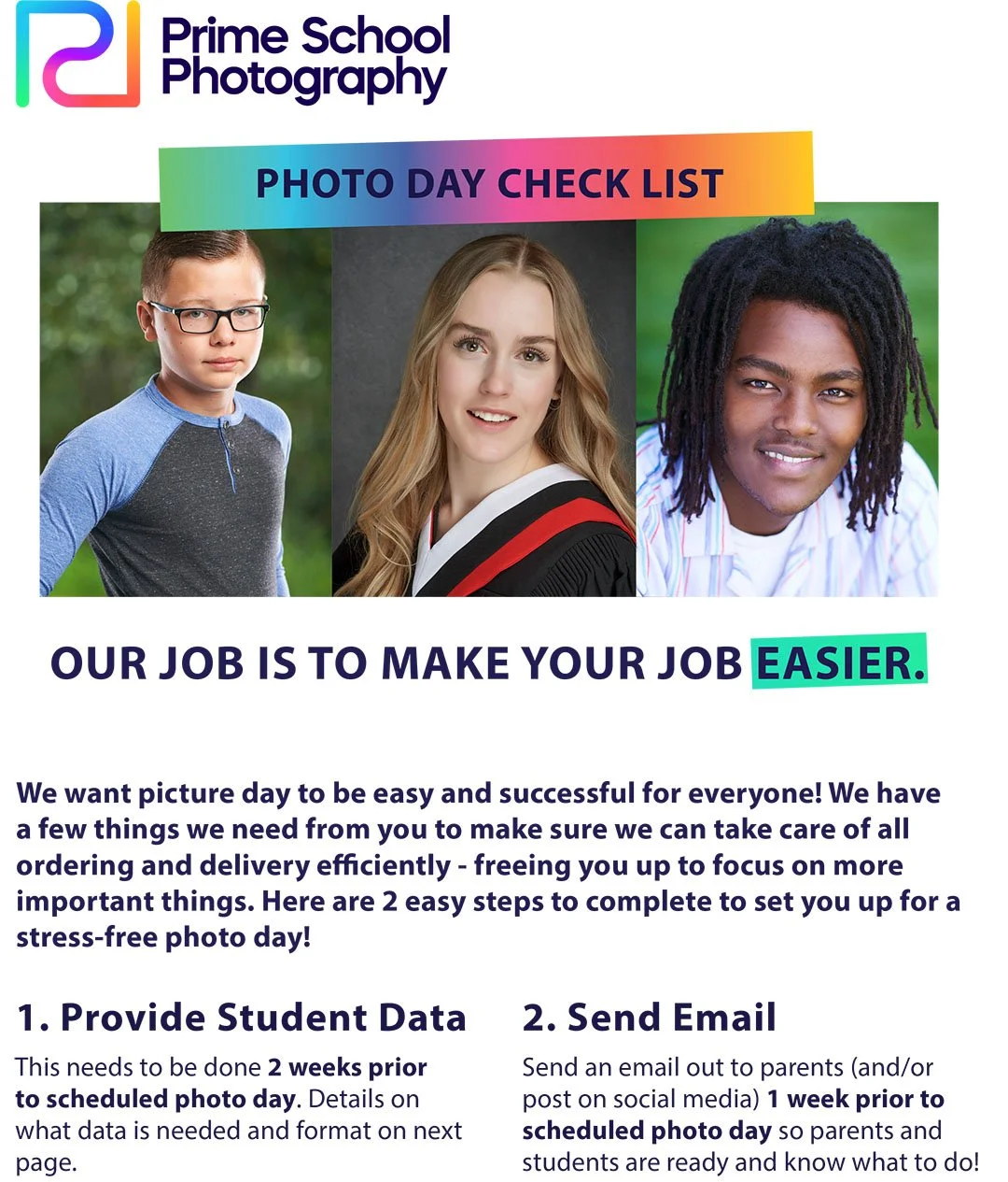 Tools for School photo day — Prime School Photography