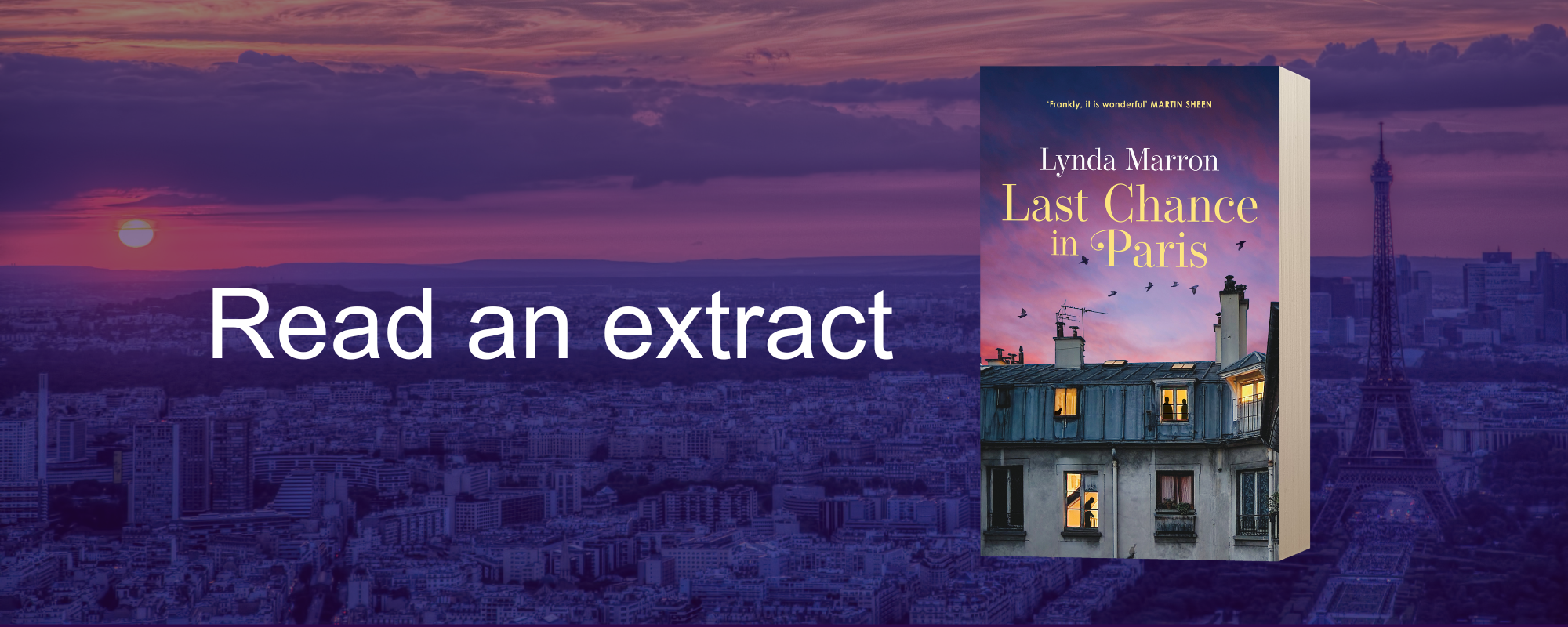 Extract from Last Chance in Paris by Lynda Marron — Echo Publishing