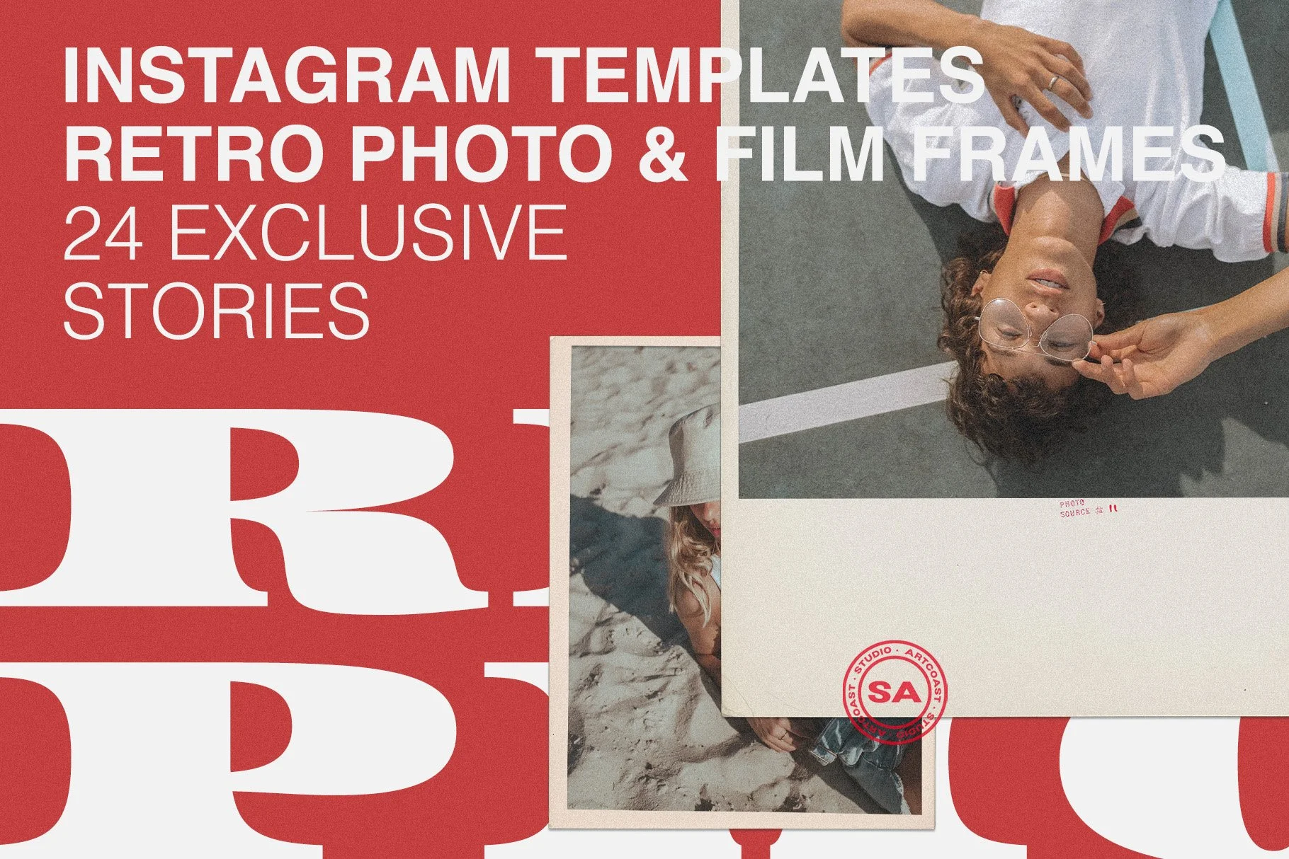 24 Film Frames - Instagram Templates — Artcoast Studio