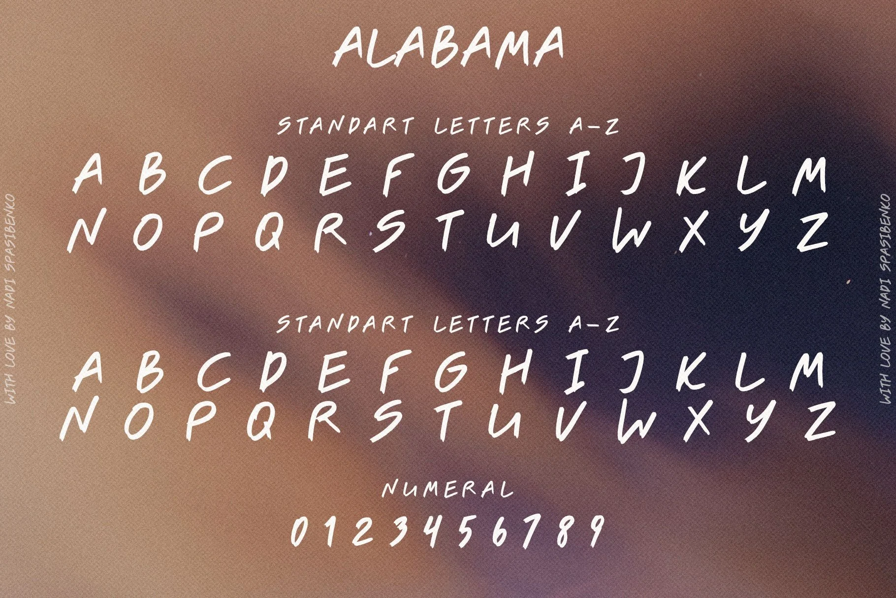 Alabama Handwritten Font — Artcoast Studio