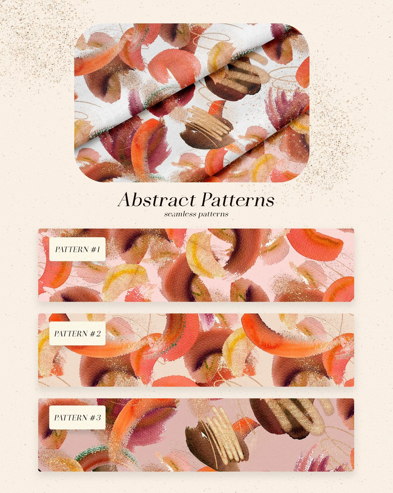 Radiant Rhapsody Vector Clipart & Patterns — Artcoast Studio