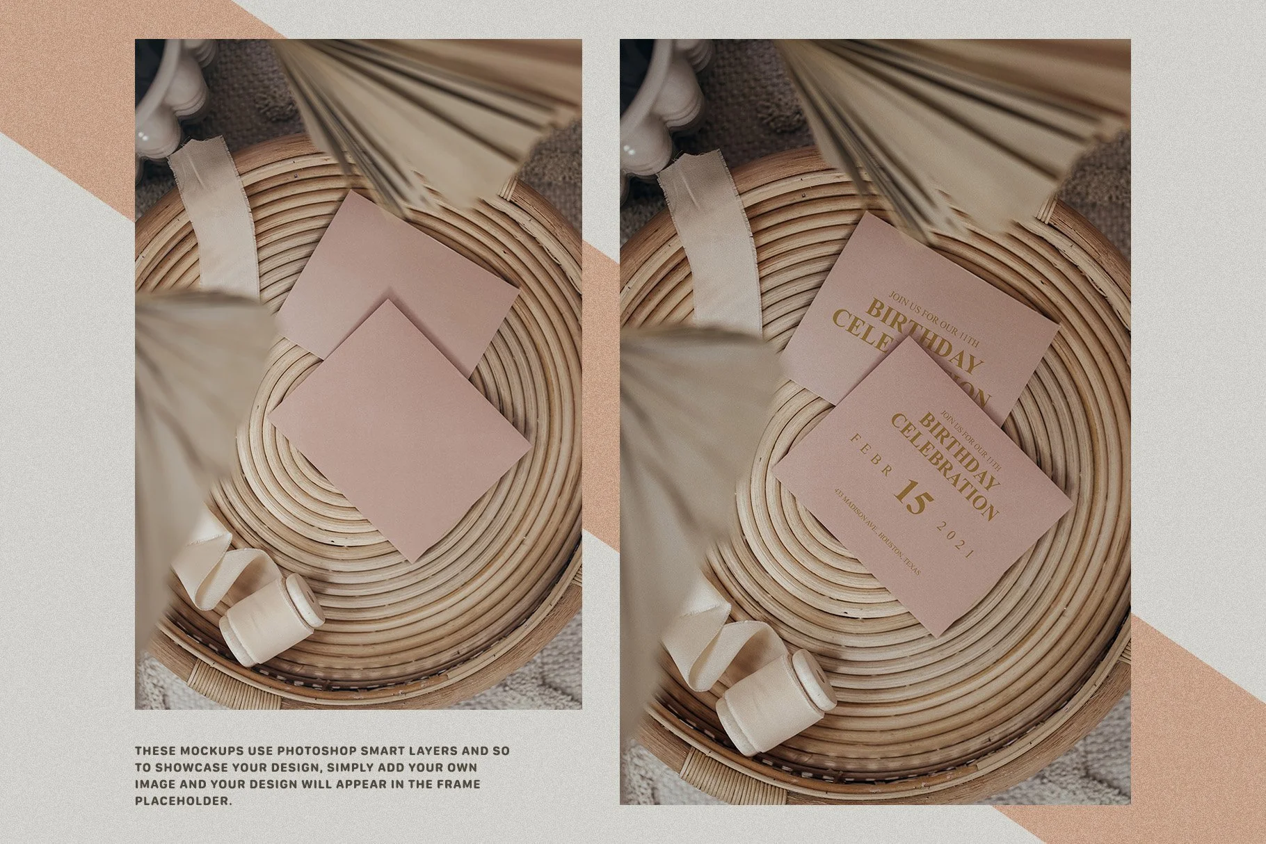 Wedding Cards & Envelope Mockup — Artcoast Studio