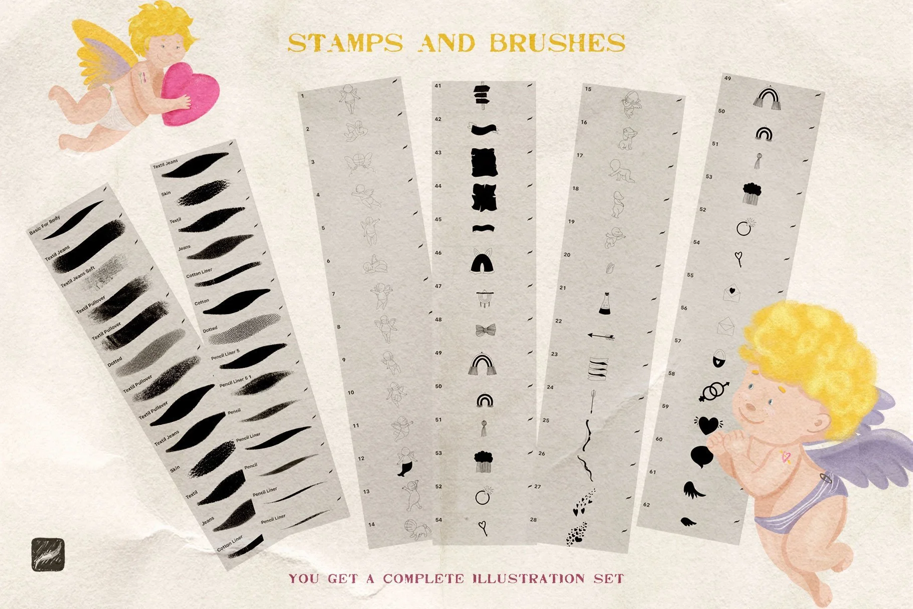 Procreate Abstract Watercolor Toolkit — Artcoast Studio