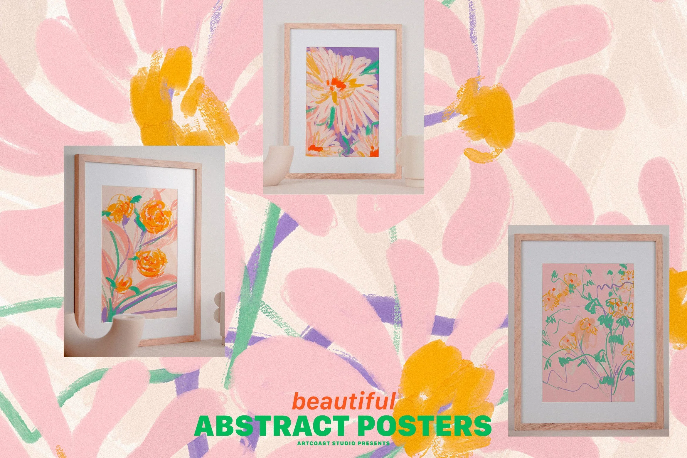 Almanac & Abstract Posters - Vector Illustrations Kit — Artcoast