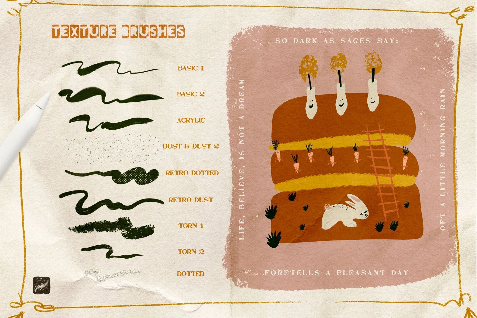 Cute Animal Characters - Procreate Stamps — Artcoast Studio