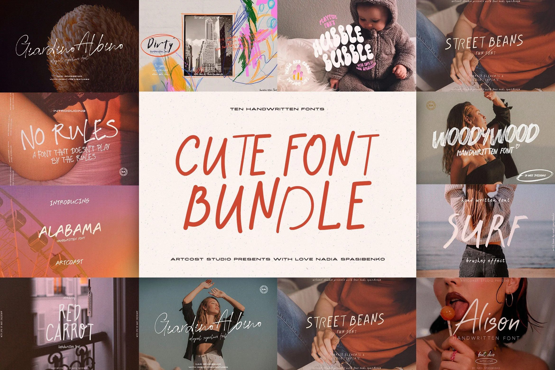 Fonts for Designers, Free Fonts, Graphic Freebies — Artcoast Studio