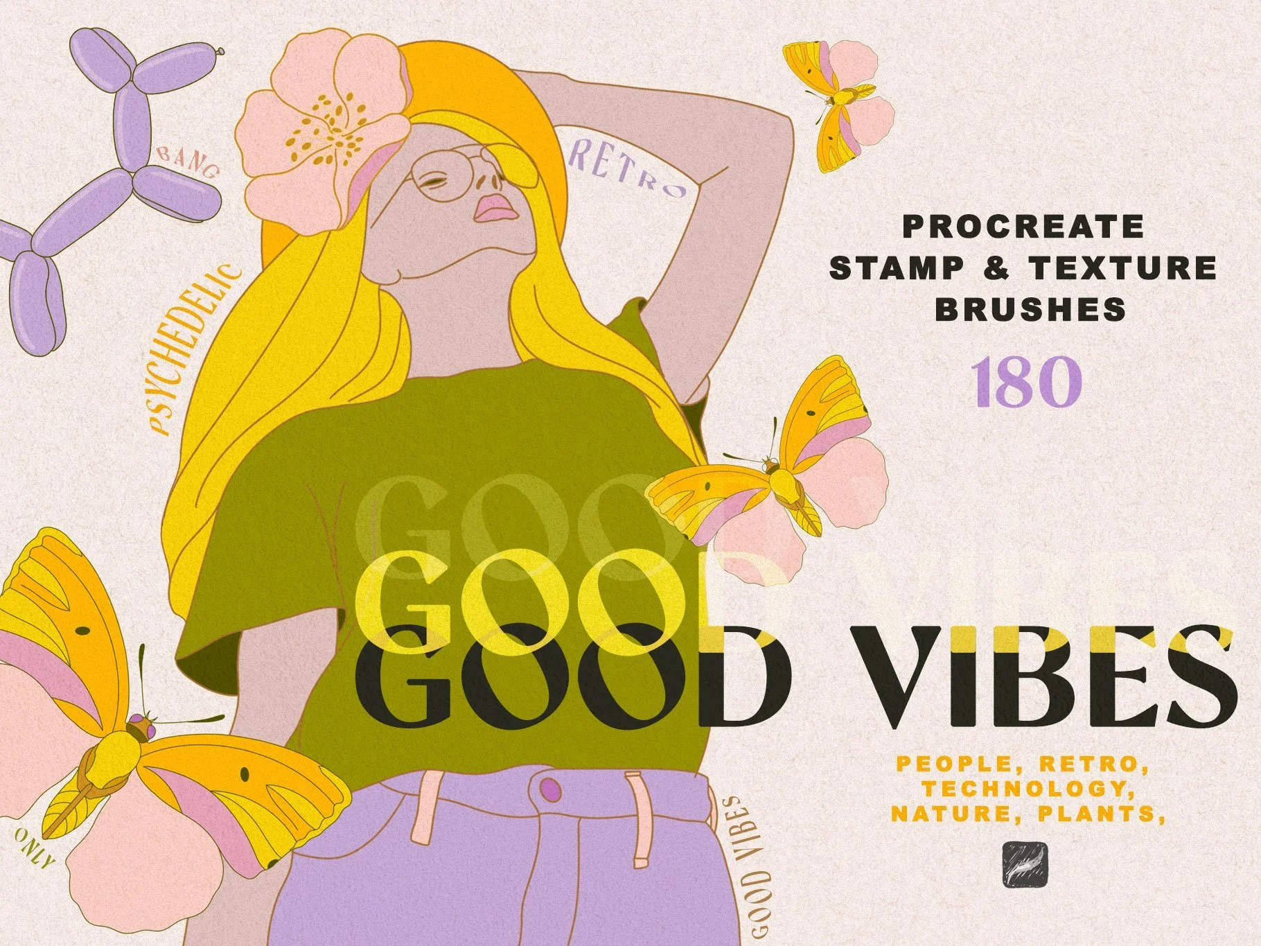 SUPER BUNDLE 1100+ Procreate Brushes & Grids — Artcoast Studio