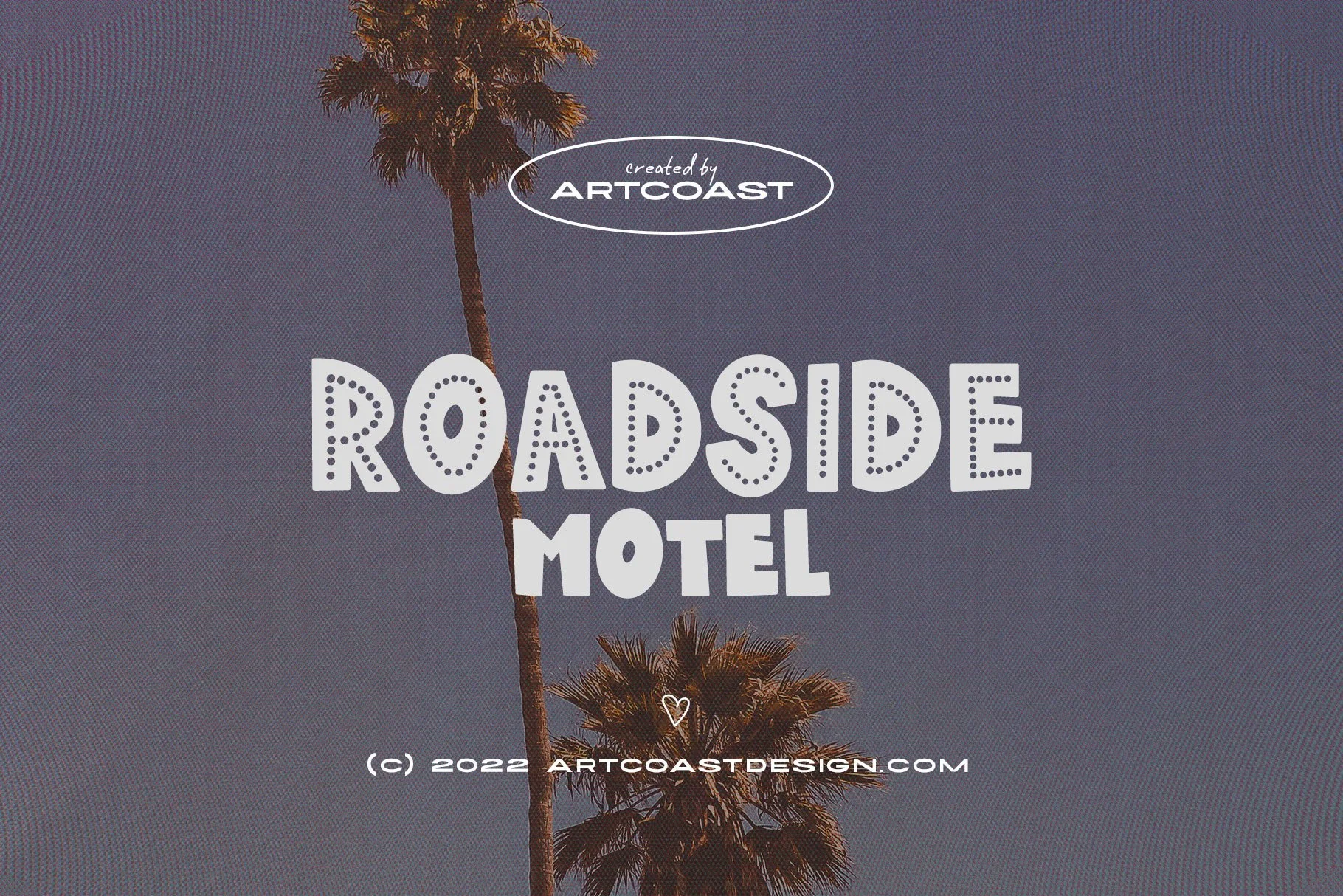 Roadside Motel | Handmade Sans Serif — Artcoast Studio