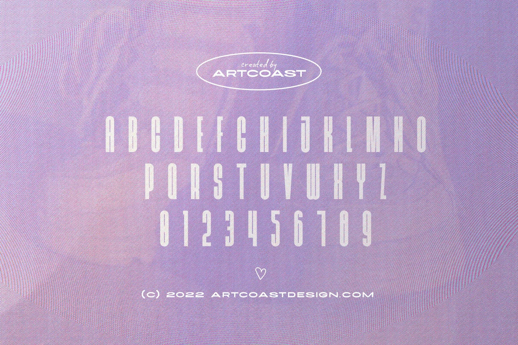 Atlantic Ocean | Extra Wide Font — Artcoast Studio
