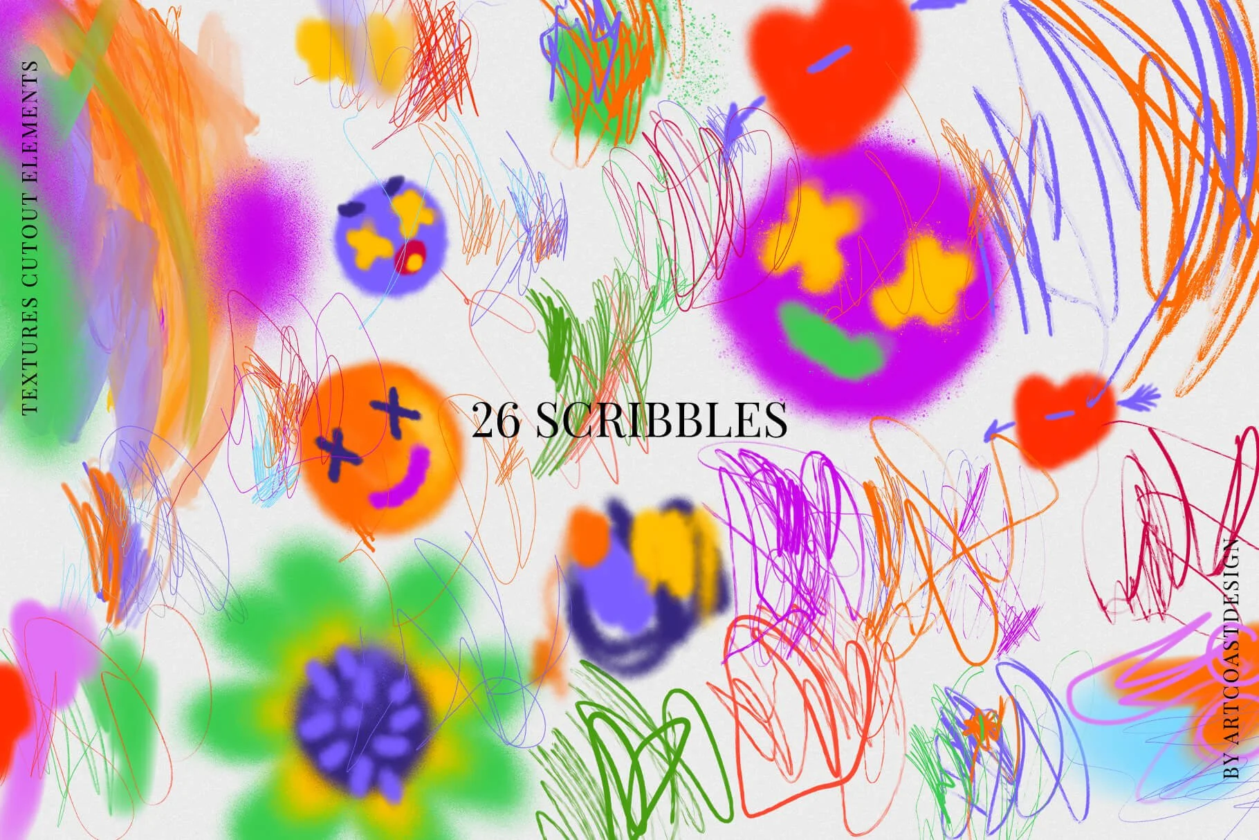 Retro Gradient Backgrounds — Artcoast Studio