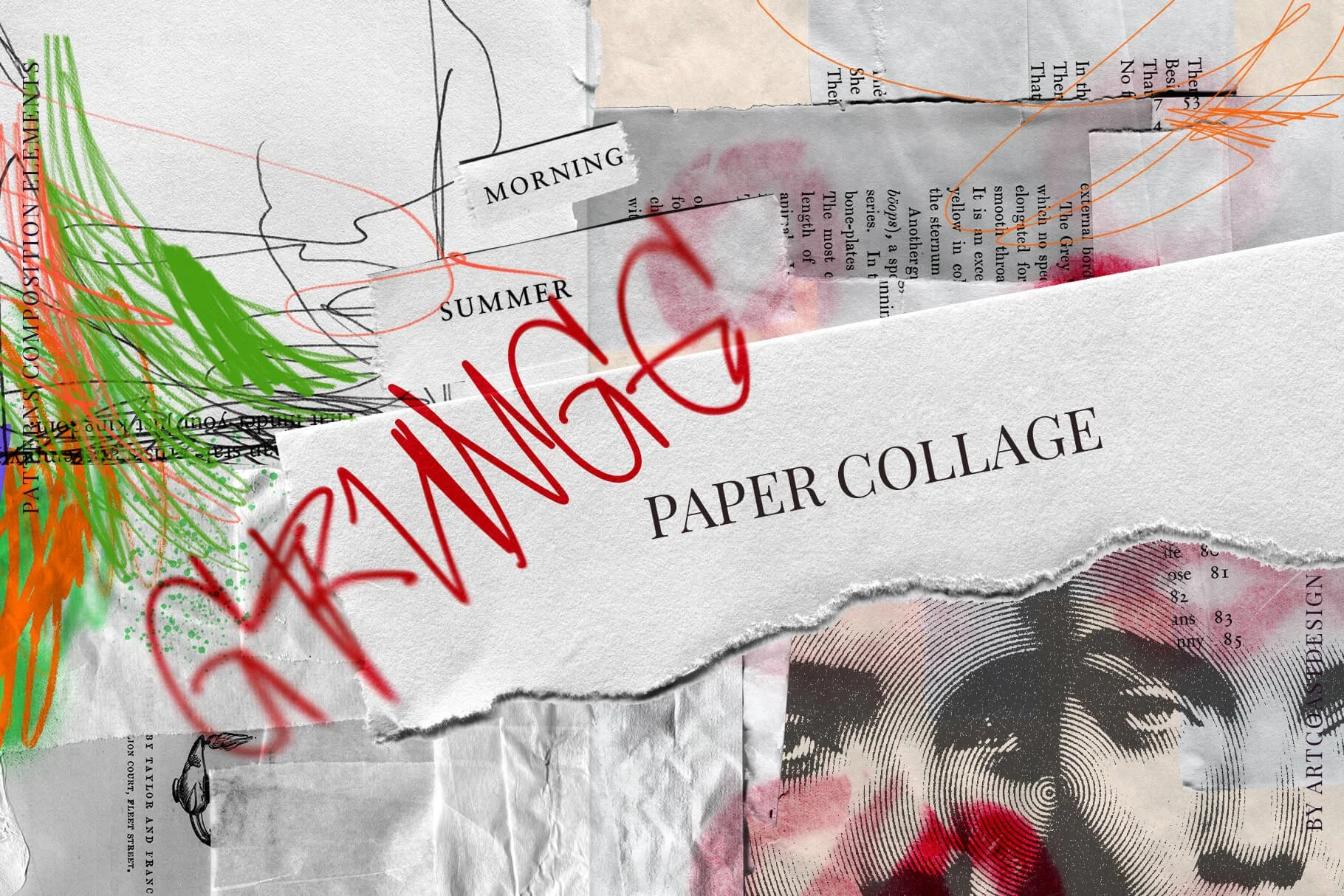 Dotted Halftone Magazine Textures — Artcoast Studio