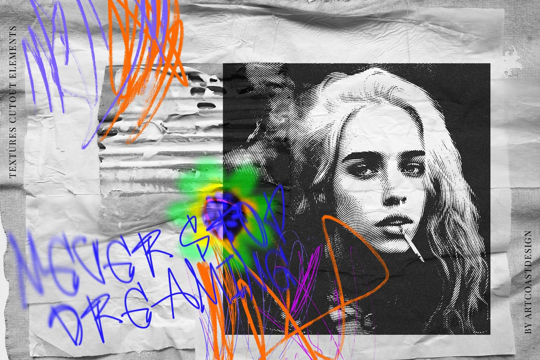 Retro Gradient Backgrounds — Artcoast Studio