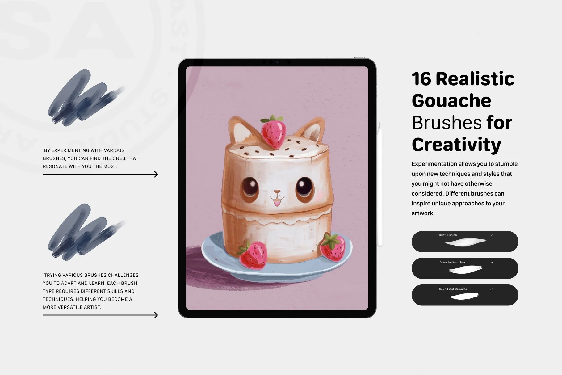 Faces & Emotions - Procreate Grids — Artcoast Studio