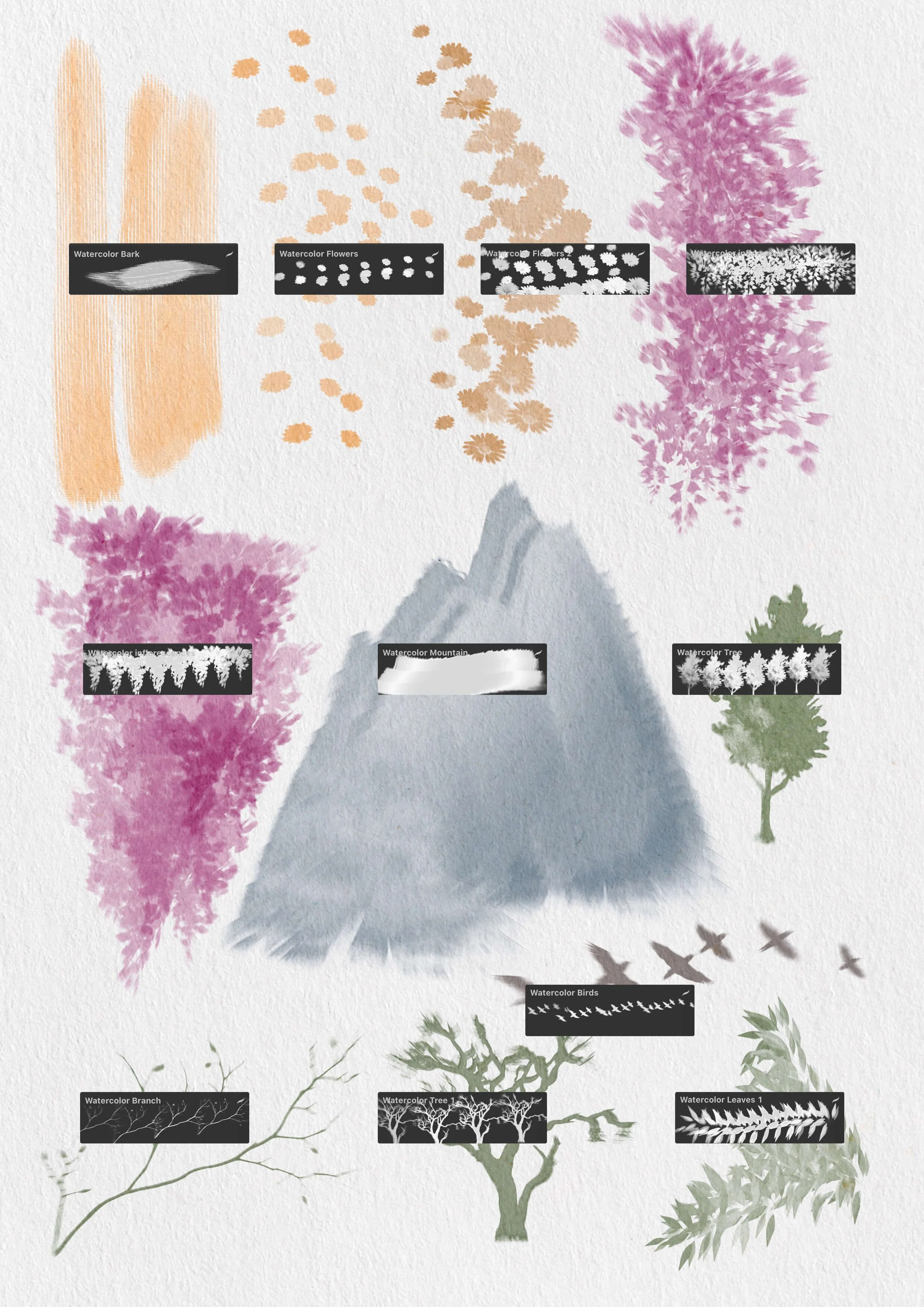 How to Choose Watercolor Brushes for Digital Art: A Guide for Beginners ...