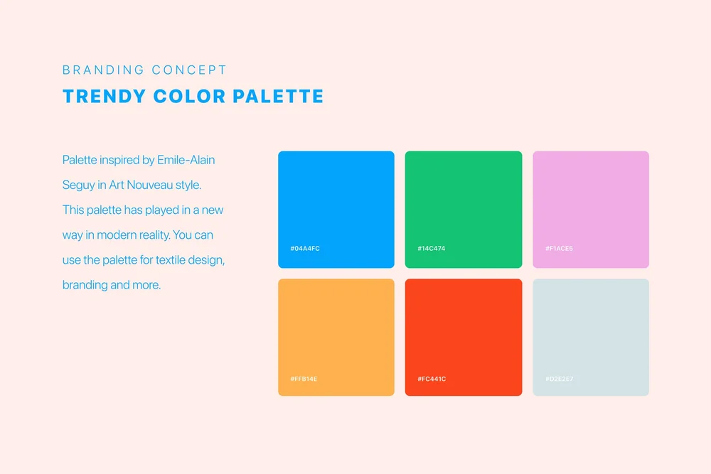 Branding with Bright Colors and Free Patterns: A Guide to "French Mood ...
