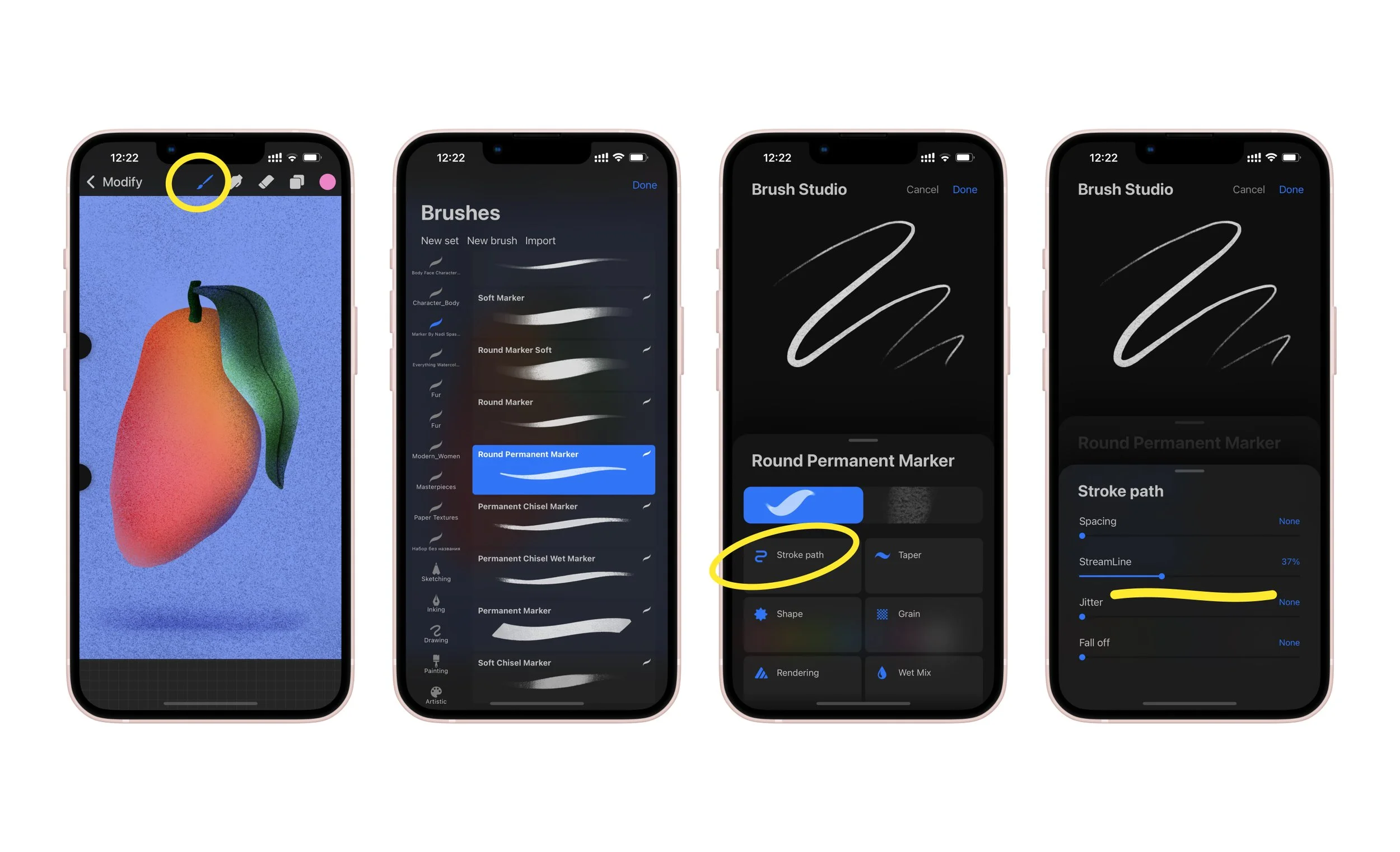 Achieving Smooth Lines in Procreate Pocket: The Power of Streamline