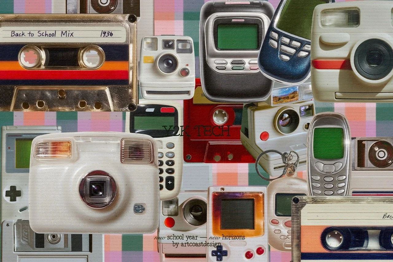 Vintage Collage Elements | Retro Illustrations for Creativity