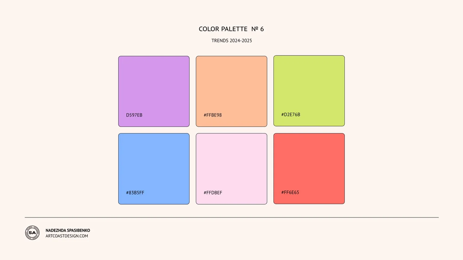 Exploring the 2024 Color Trends: Peach Fuzz Palettes