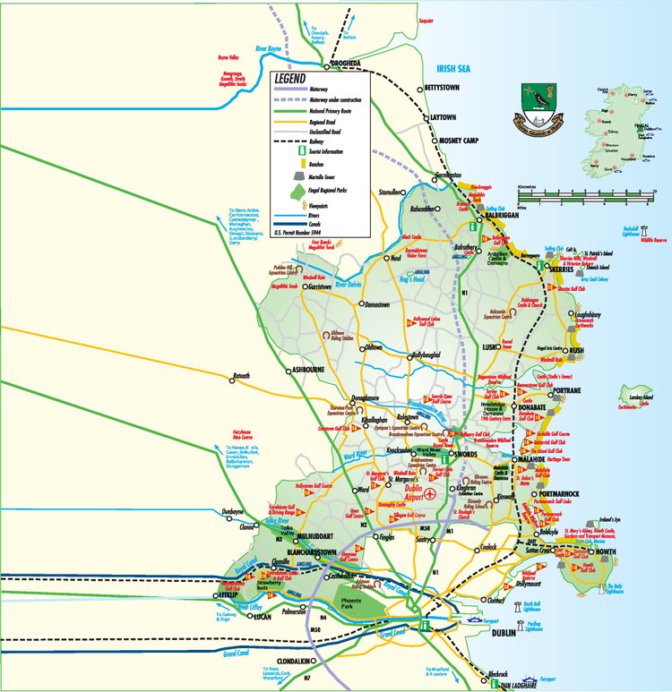 Fingal Tourist Map — The Grand Hotel